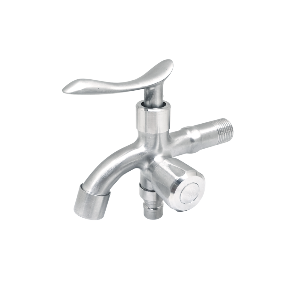 Stainless Steel Dual Faucet – Creston Hardware