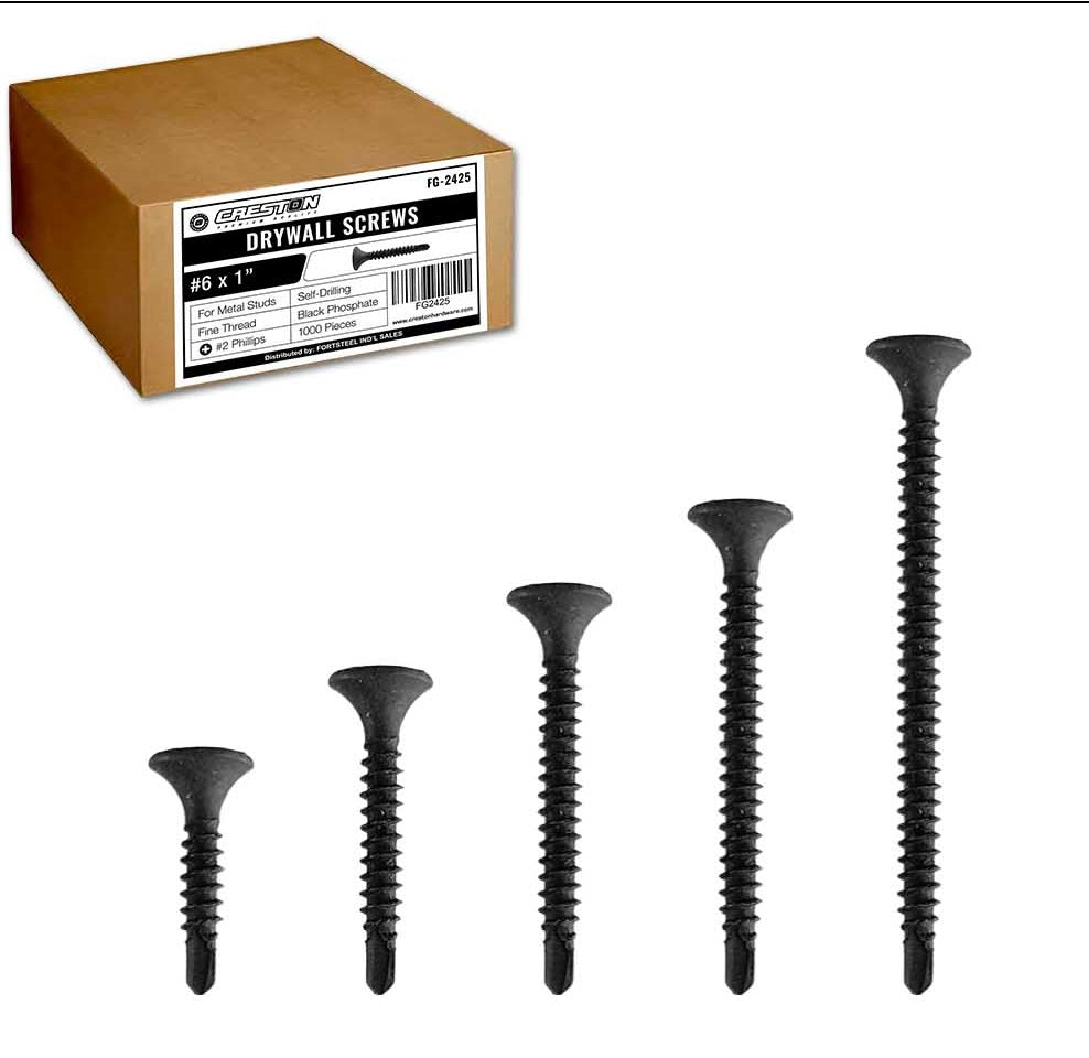 Drywall Screw (For Metal Studs) – Creston Hardware