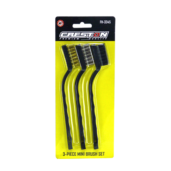 Mini steel brush set – Creston Hardware
