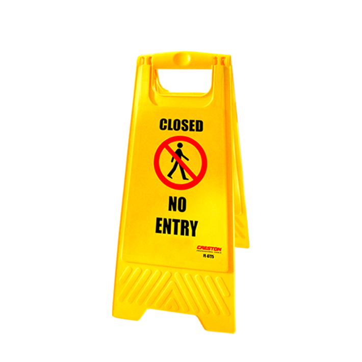 Floor sign – Creston Hardware